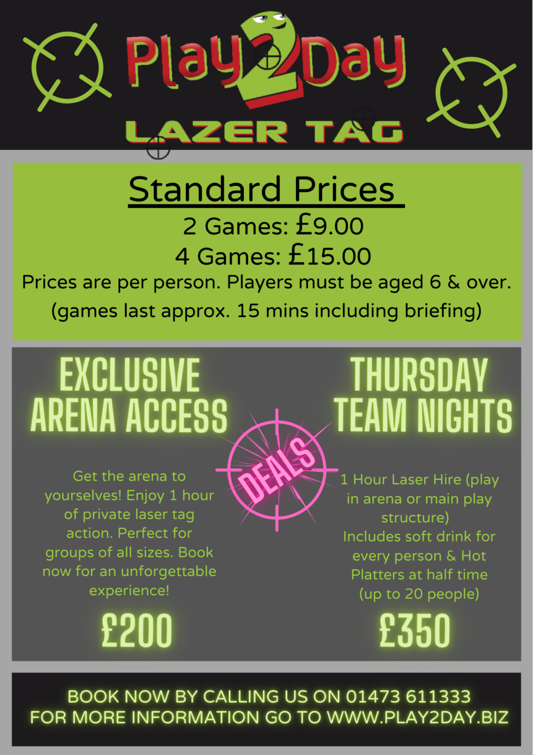 Lazer-Tag - Play2Day